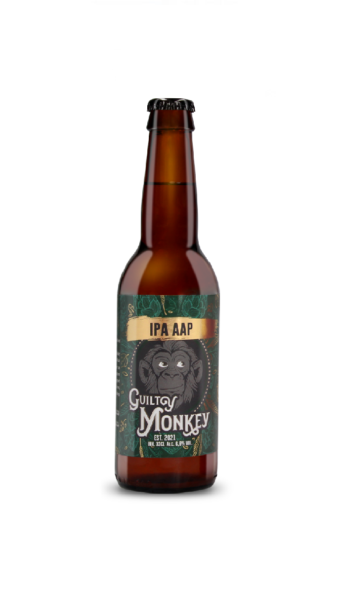 Guilty Monkey IPA Aap – Het Span Moorkoppen